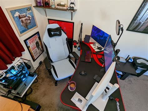 Dual Computer Setup Done Tinkering For Now R Battlestations