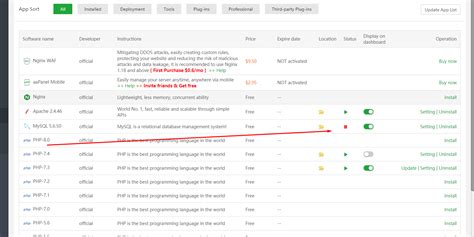 Mysql Wont Start Aapanel Free Hosting Control Panel One Click Lamplemp