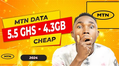 MTN 5GHC For 4 3GB Data Bundle Cheap MTN Data Offer 2024 YouTube