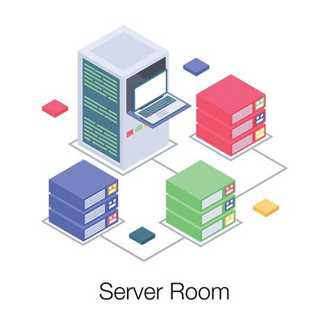 Server Room Concepts Vector Art At Vecteezy