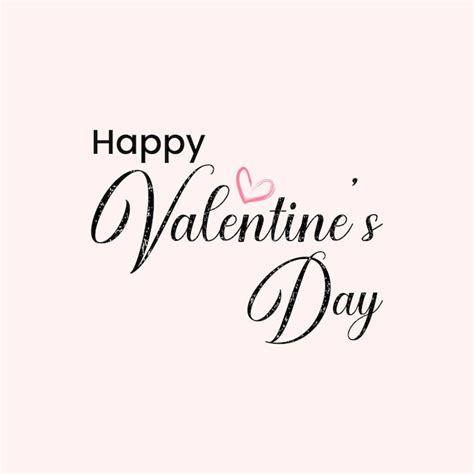 Premium Vector Happy Valentines Day Typographic Lettering Isolated On
