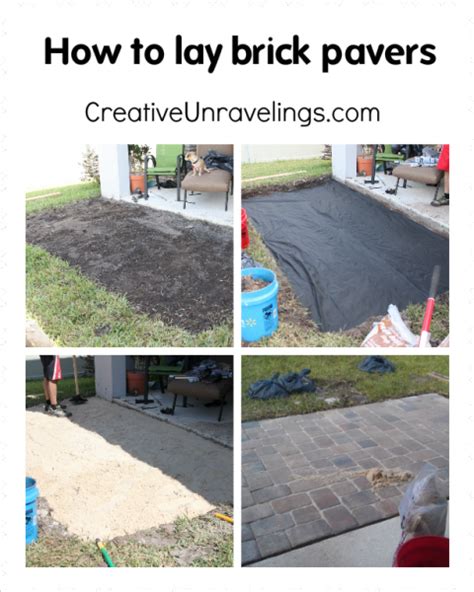How To Build Brick Paver Patio Patio Ideas
