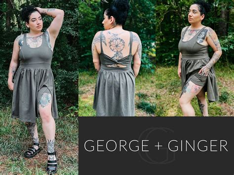 The Nebular Romper Pdf Sewing Pattern George And Ginger Patterns