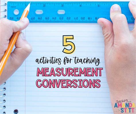 Teaching Measurement Conversion At Diana Andrzejewski Blog