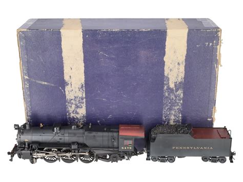 Ktm O Scale 2 Rail Brass Prr 4 6 2 K 4 Steam Locomotive And Tender 5475