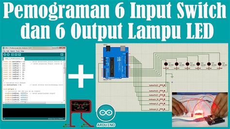 Pemograman Input Push Button Dengan Arduino Dan Prote