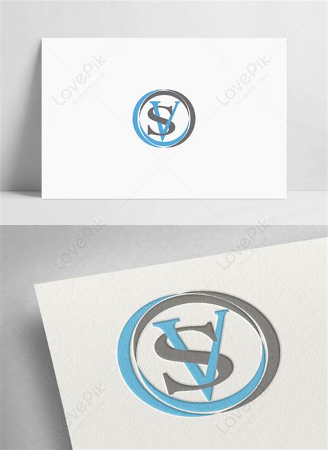 이니셜 Sv 로고 벡터 이미지 사진 450099730 무료 다운로드