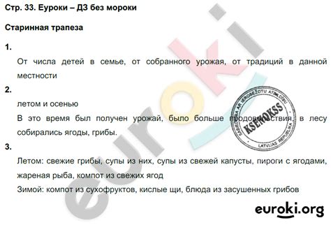 ГДЗ Номер стр 33 Oкружающий мир 3 класс Виноградова Проверочные Топ решебник с ответами