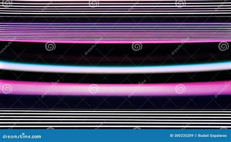 A Purple And Black Striped Background With A Glitch Effect Stock Video
