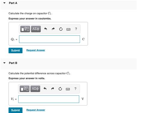 Solved In Figure 1 each capacitor has C 5 00μF and Chegg com