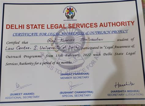 Raj Kumar Shrivastav On Linkedin Delhiuniversity Du Legal