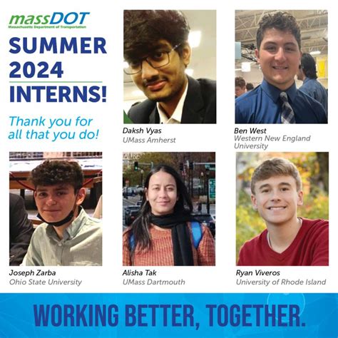 Massdot On Linkedin Massdot Internship Welcome Transportation