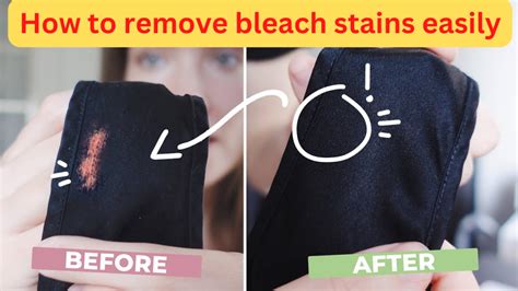 Home Hacks How To Remove Bleach Stains From Clothes Easily Grandma S