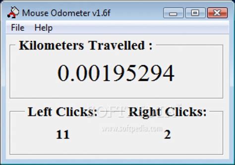 Mouse Odometer Download Free Windows 16f Softpedia