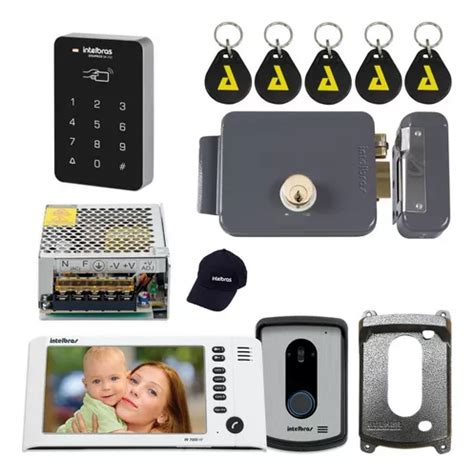 Kit Video Porteiro Para Casa Com Senha Iv 7010 Hf Intelbras Mercadolivre