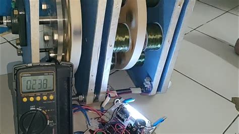 Permanent Magnet Generator Free Energy Pakai Battery Part 3