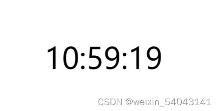 实现一个简单的网页时钟效果 CSDN博客
