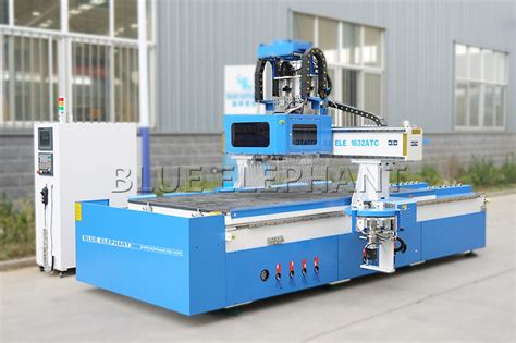 Atc Cnc Router With Cnc Aggregate Head For Sale Blue Elephant Laser