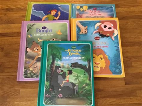 5 X DISNEY Read Along Story Book No CDs 1 50 PicClick UK