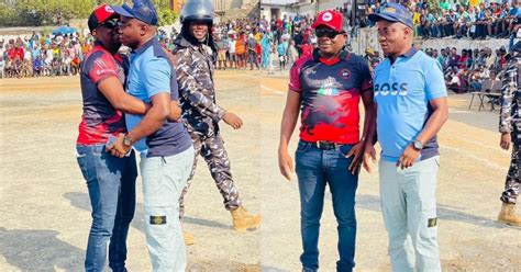 Anthony Navo Jr Poses With Babadi Kamara In New Photos