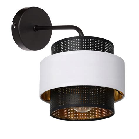 LAMPA ŚCIENNA NOCNA KINKIET Z DZIURKAMI AŻUROWY 12782533834 oficjalne archiwum Allegro