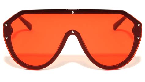 P30331 Oversized Shield Wholesale Sunglasses Frontier Fashion Inc