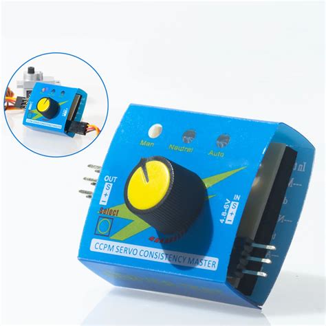Servo Tester Third Gear Switch With Indicator Light 4 2v To 6 0v For