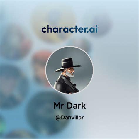 Chat With Mr Dark Character Ai Personalized AI For Every Moment Of