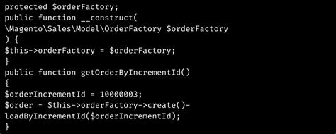 Magento 2 Get Order Data By Increment Id A Note On