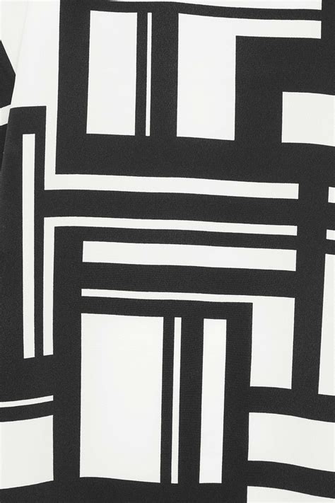 Yours Curve Plus Size White Geometric Print Cami Vest Top Yours Clothing