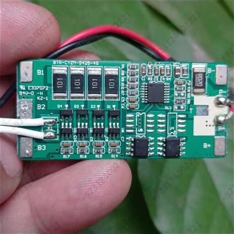 Used 4s 10a Bms With Temperature Sensor And Connector Bb8d Temperature