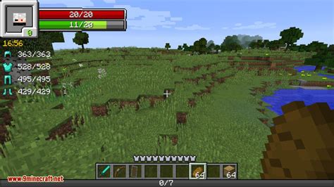 Rpg Hud Mod 1 16 5 1 15 2 Minecraft Rpg Style 9minecraft Net