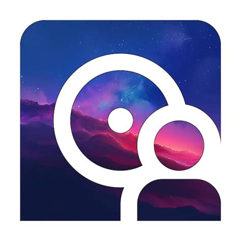 Image Icons Album Circle User Galaxy Gradient Colors Premium Ai Generated Image