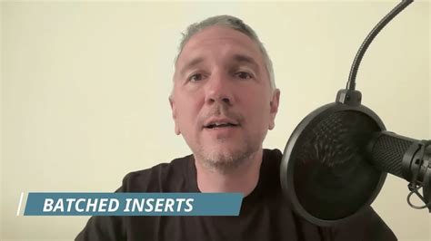 batching insert sql statements youtube