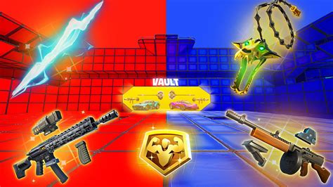 Crazy Red Vs Blue🔴🔵 4086 3477 4975 By Teamfmc Fortnite