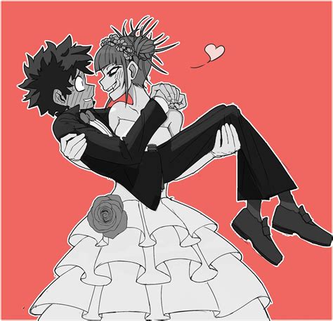 Hamiko Toga X Midoriya Izuku Personajes De Anime Personajes Parejas