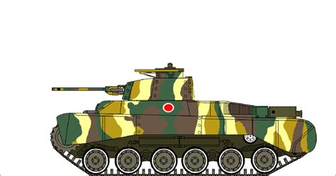 日本軍 ※九七式中戦車※ Акки＠のマンガ 戦車 架空戦車 架空兵器 Pixiv