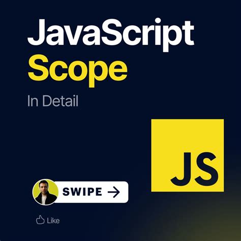 Adam E On Linkedin Javascript Scope In Detail 🔔 Follow Me Codebustler