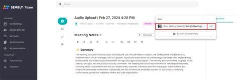 Native Personal And Workspace Automations Sembly Ai