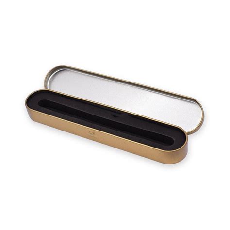 Tin Pen Box Gold