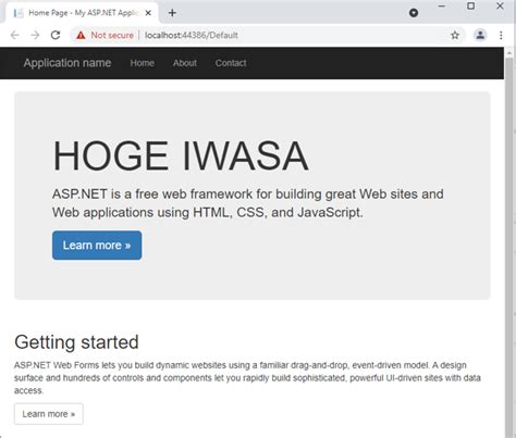 IISで実行していたASP NET Web FormsアプリケーションをApp Service Windows Container 環境へ移行する DevelopersIO