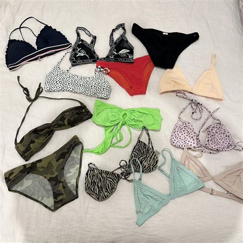Selling All Bikinis From Size 6 12 Selling Depop