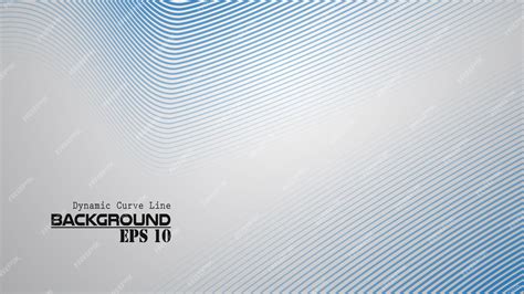 Premium Vector Dynamic Curve Line Abstract Background Vector Image For Backdrop Or Presentation