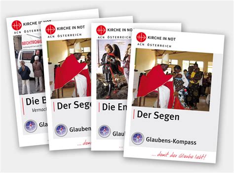 Alle Ausgaben des Glaubens Kompass KIRCHE IN NOT Österreich