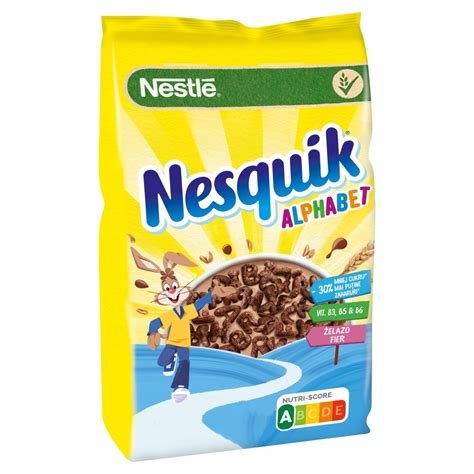 Купить Nestle Nesquik Алфавит Сухие завтраки 460 г: отзывы, фото и ...