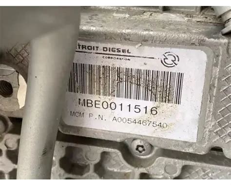 Mercedes Mbe 926 Ecm In Elkton Md P 38575