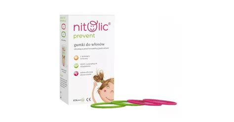 Pipi Nitolic Preventic Gumki Do W Os W Przeciw Wszawicy Sztuki Opinie Sk Ad I Cena