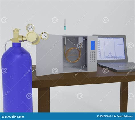 Gas Chromatography Gc Set Up Instruments Equipment For Analytical