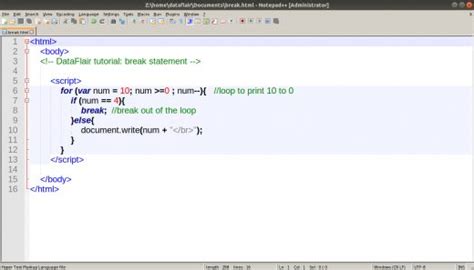 JavaScript Loop Control Top Statements With Real Life Examples DataFlair