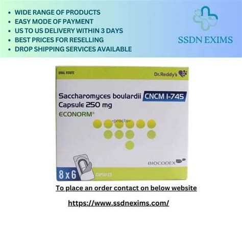 Econorm Capsules Saccharomycess At ₹ 250 Box In Nagpur Id 2852447824288